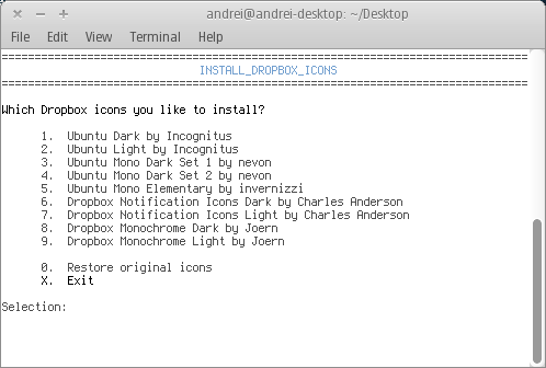Script To Install 9 Different Dropbox Indicator Icon Sets In Ubuntu ~ Web Upd8: Ubuntu / Linux blog